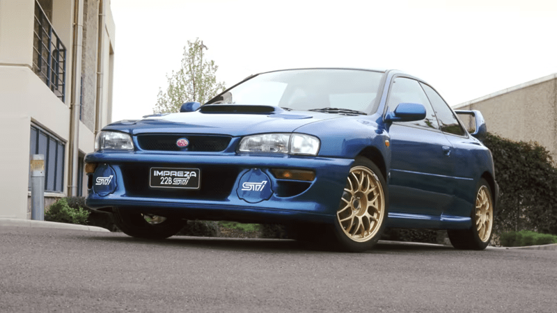 JDM巅峰之作斯巴鲁22B即将复活，它能否成为最贵的斯巴鲁汽车_搜狐汽车_搜狐网