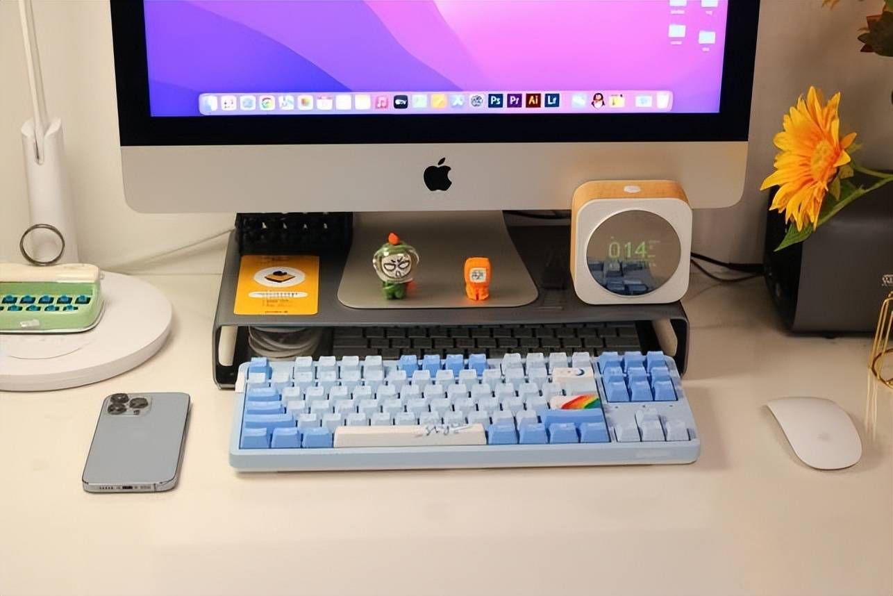 苹果电脑也能用的机械键盘，达尔优A87Pro上手测评_iMac_键器_模式