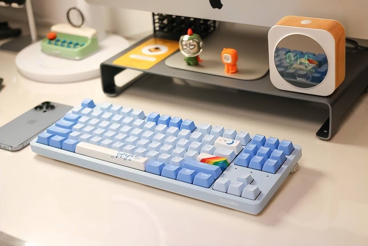 苹果电脑也能用的机械键盘，达尔优A87Pro上手测评_iMac_键器_模式