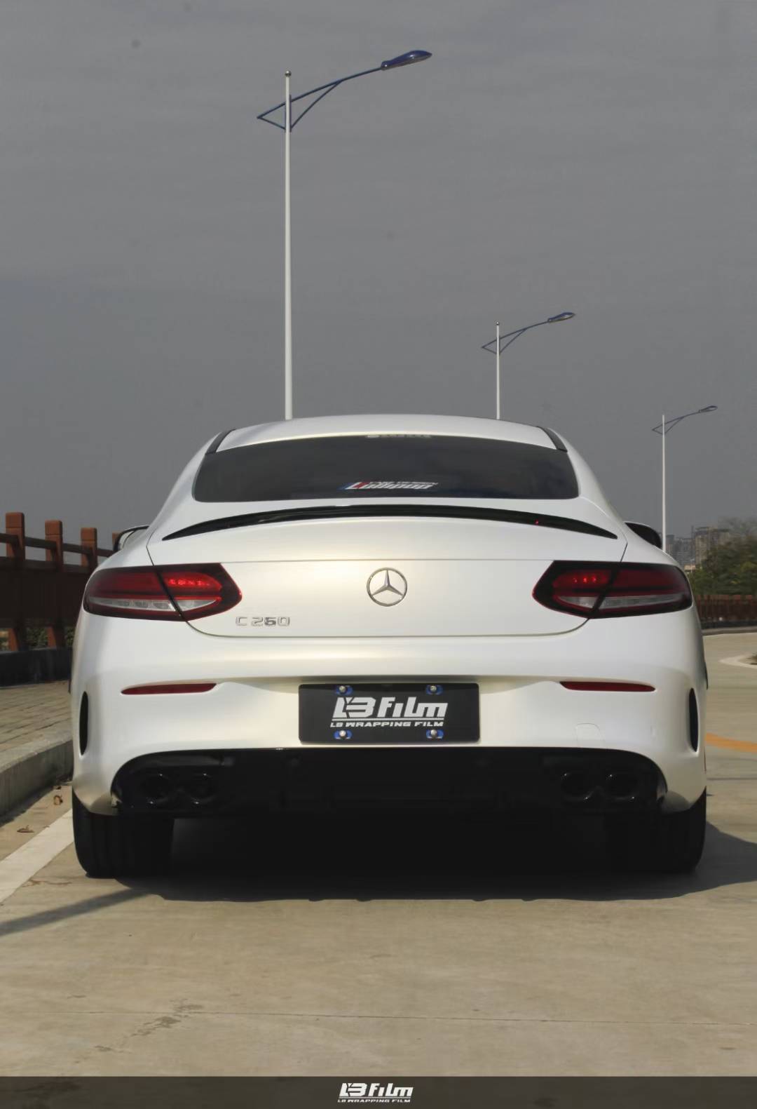 【LB FILM改色膜】奔驰-C260电光白变金_搜狐汽车_搜狐网