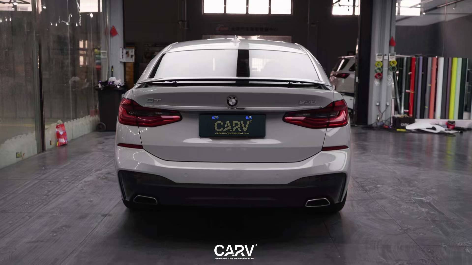 宝马630GT卡孚改色膜白金保时捷亚灰，静谧和灵动的气质_搜狐汽车_搜狐网