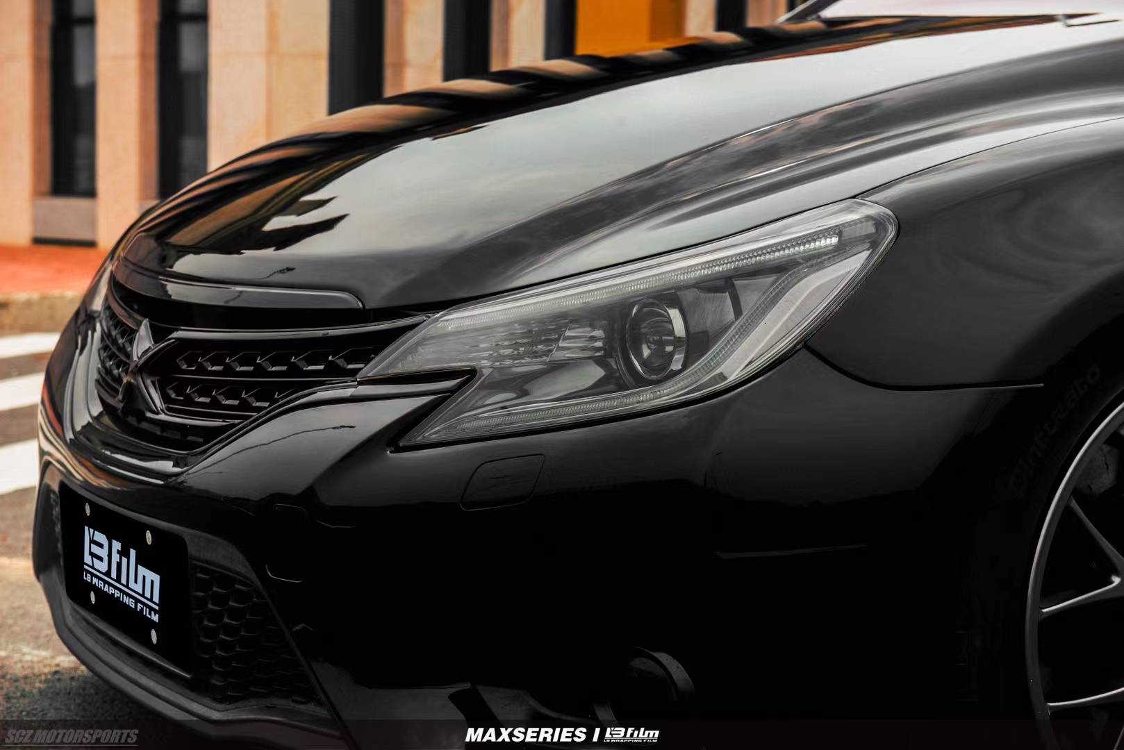 丰田锐志LBFILM改色膜PET修复钢琴黑,还原黑色本来独有的魅力_搜狐汽车_搜狐网