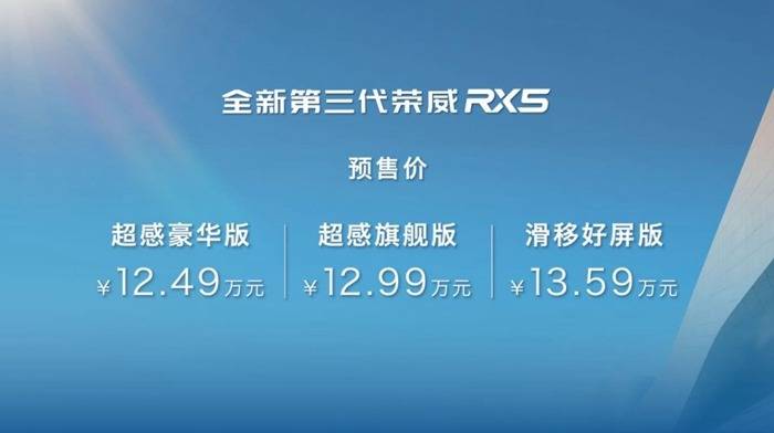 2小时订单破万 全新第三代荣威RX5/超混eRX5预售火热进行中_搜狐汽车_搜狐网
