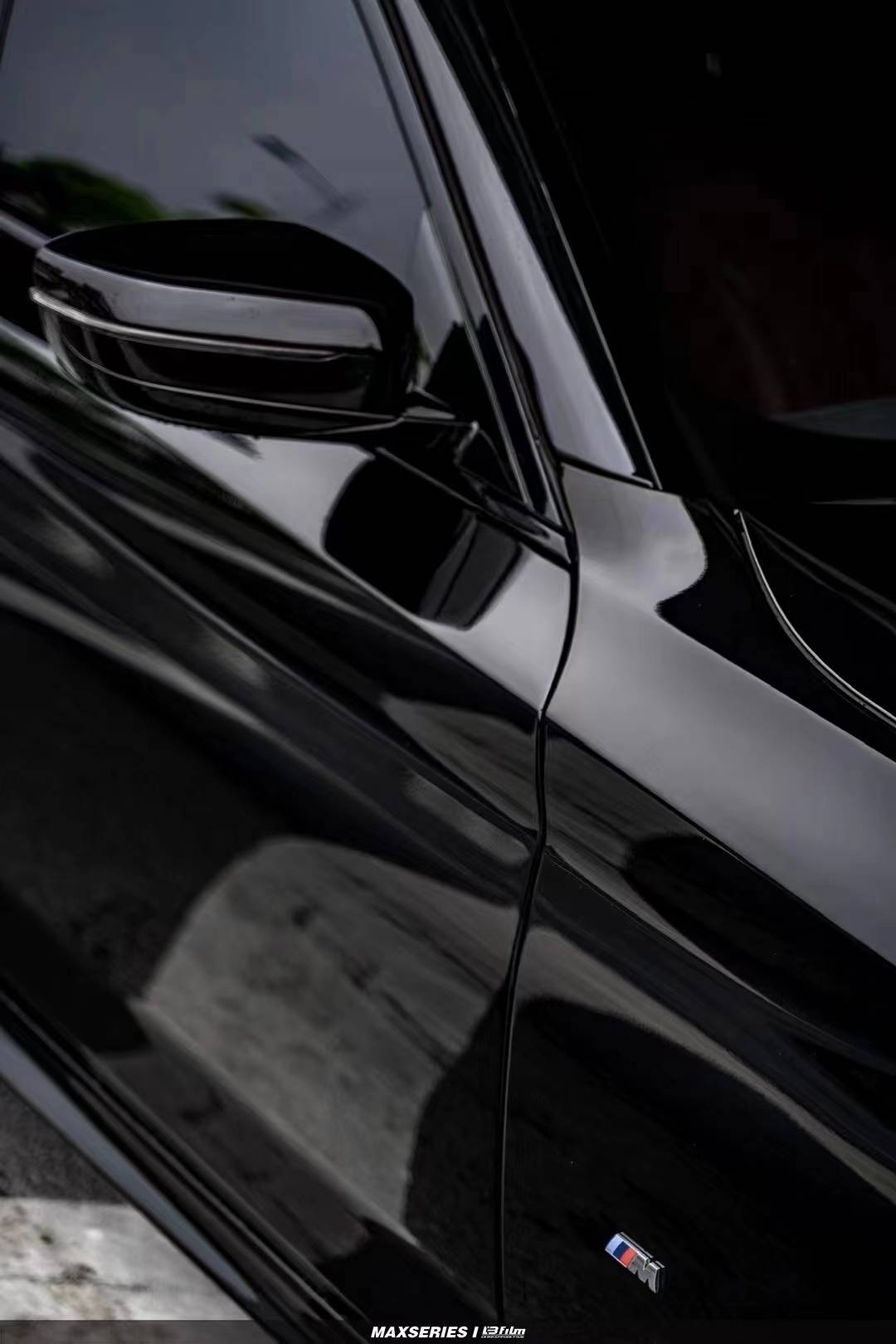 宝马3系LBFILM改色膜PET修复钢琴黑,耐看不过时的黑色_搜狐汽车_搜狐网