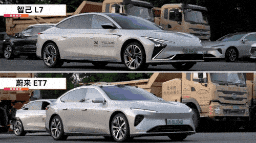 宝藏车型智己L7 vs 蔚来旗舰 ET7，40万级纯电豪华轿车谁更香？_搜狐汽车_搜狐网