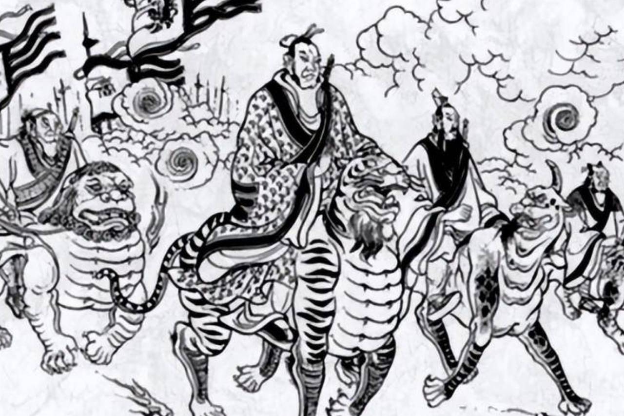 封神：征伐西岐的三十六路大军与姜子牙的考验_雷部正_法宝_金鳌