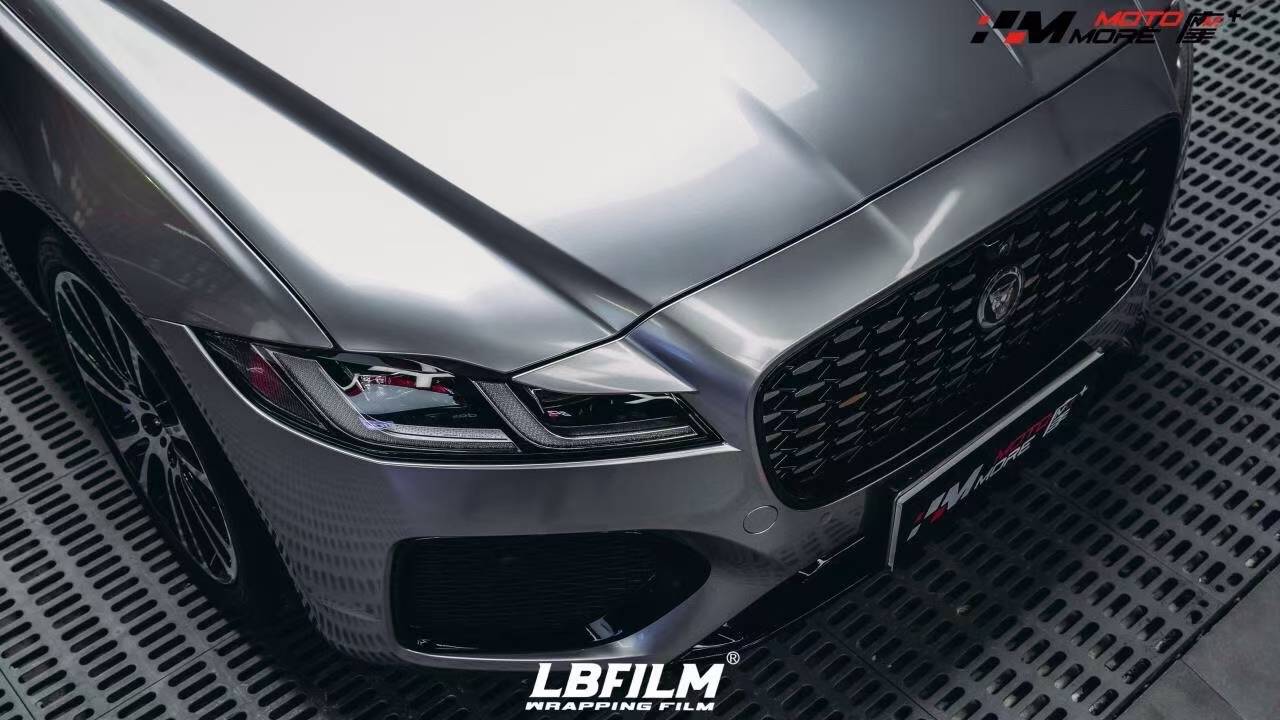 捷豹XFL-LB改色膜原厂漆GT银，驾驭精彩_搜狐汽车_搜狐网