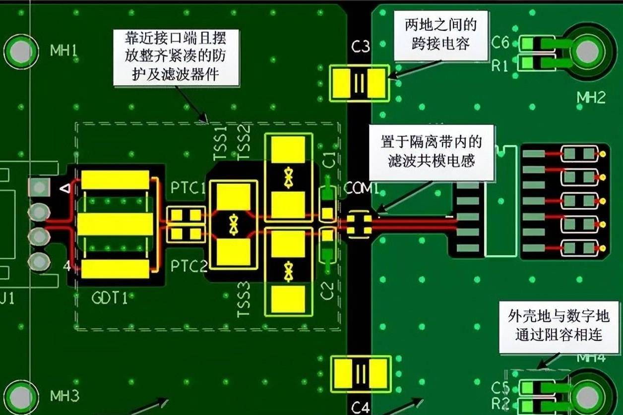 RS485接口的EMC电路如何设计，教你轻松搞定_电容_防护_干扰