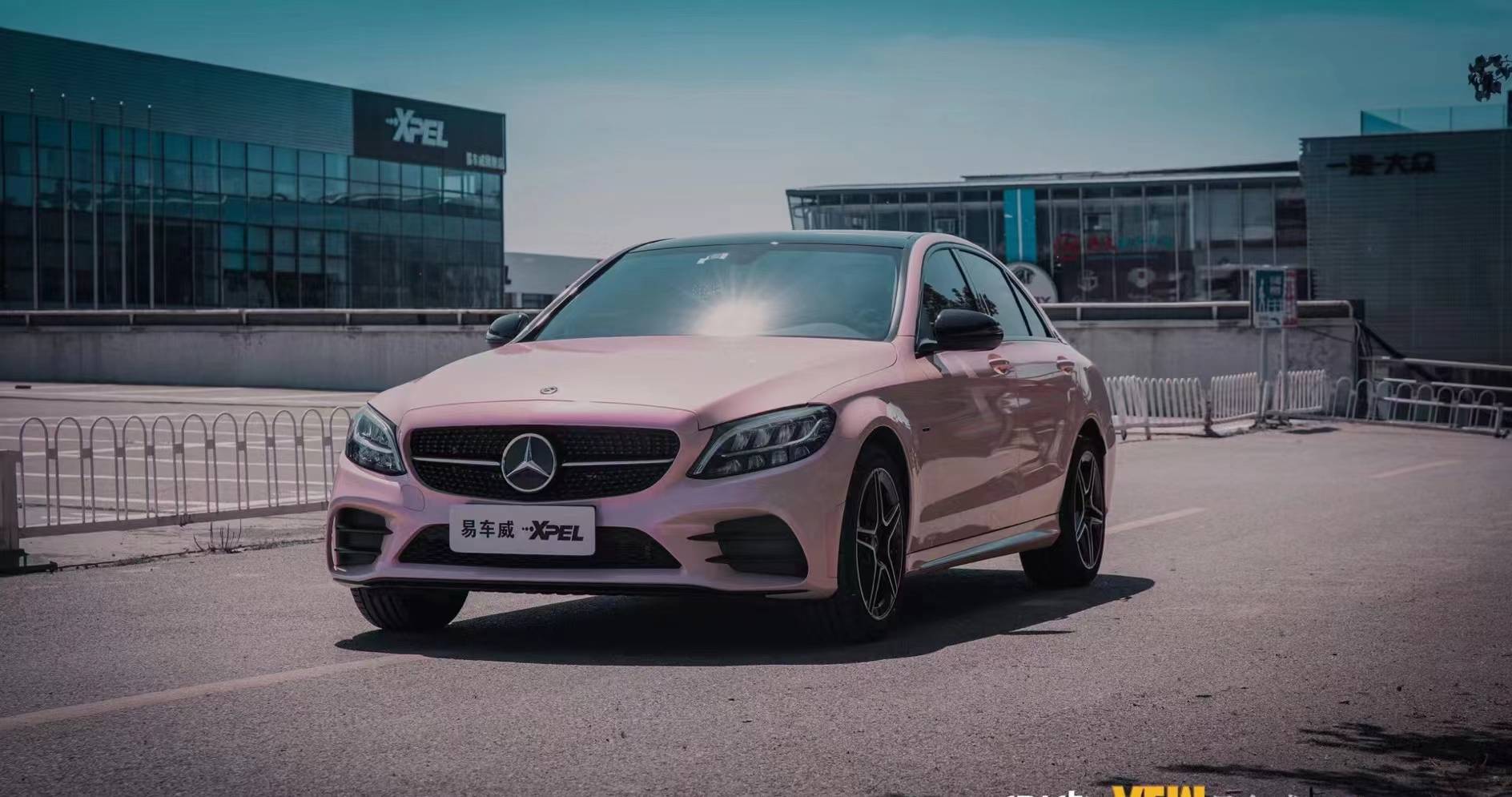 奔驰 C260L -Ichanger梦幻胭脂粉，少女心爆棚_搜狐汽车_搜狐网