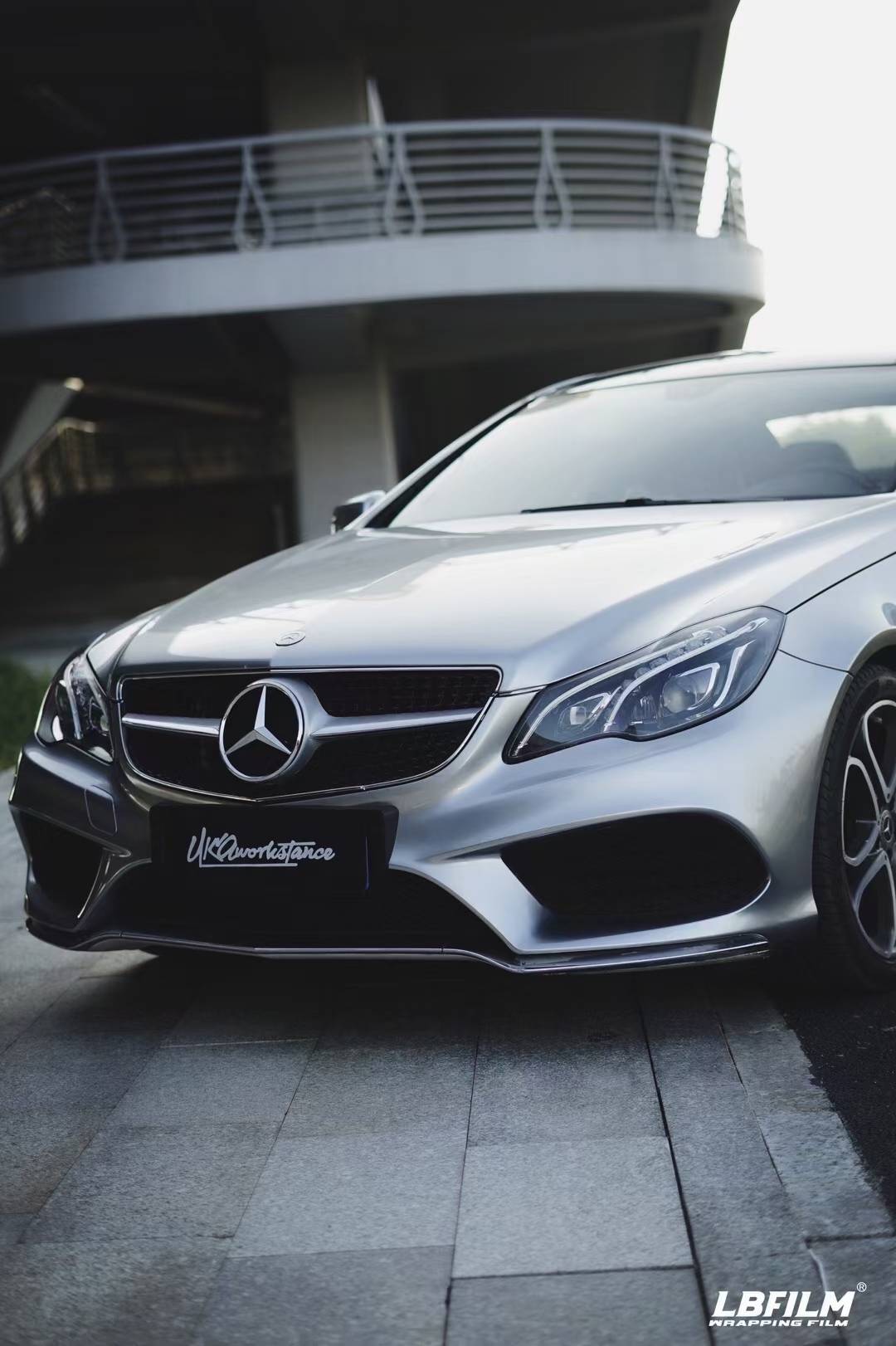 奔驰E260-LB改色膜GT银，永不谢幕的经典_搜狐汽车_搜狐网