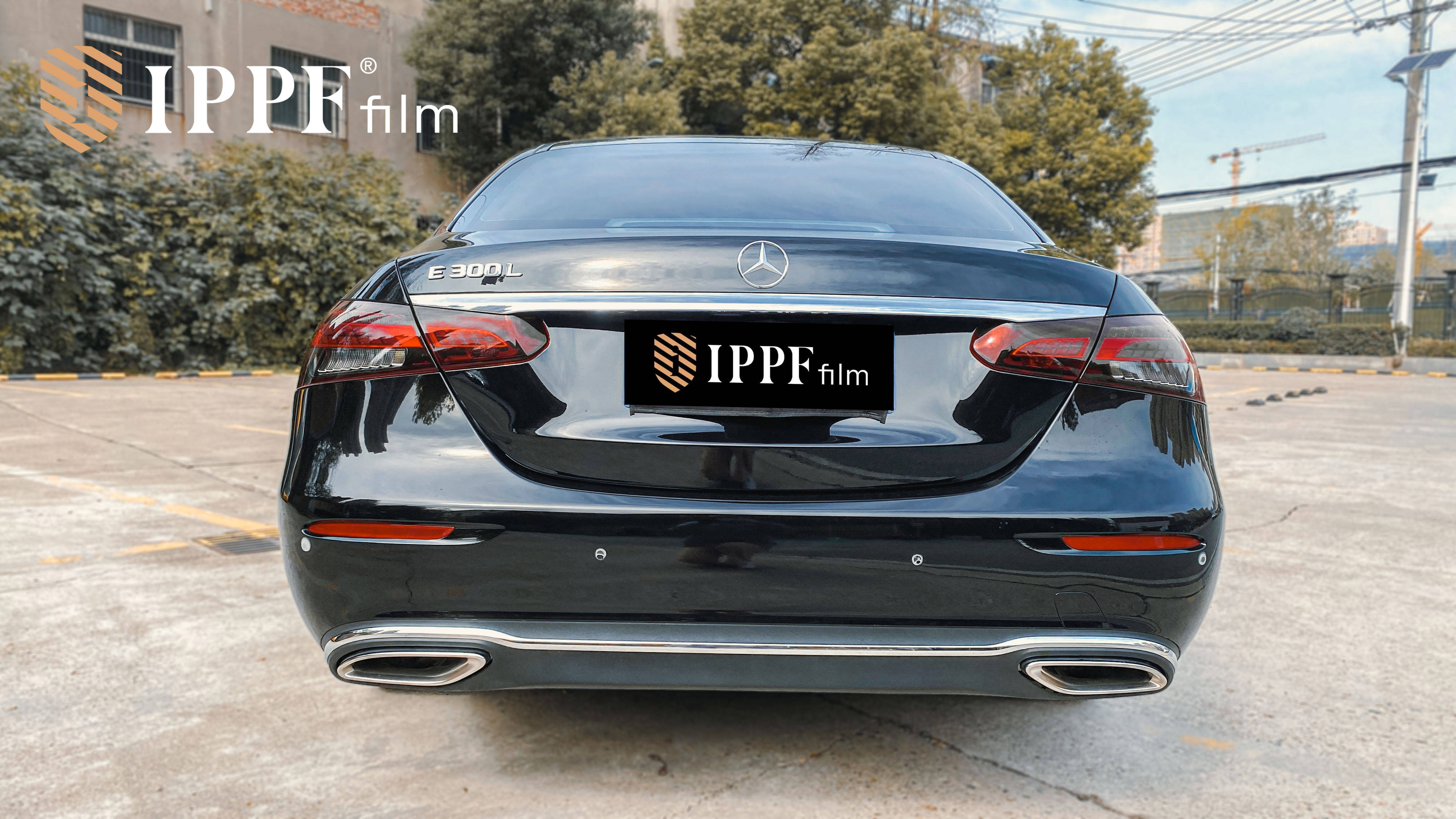 IPPF隐形车衣案例丨奔驰E300L（2022）_搜狐汽车_搜狐网