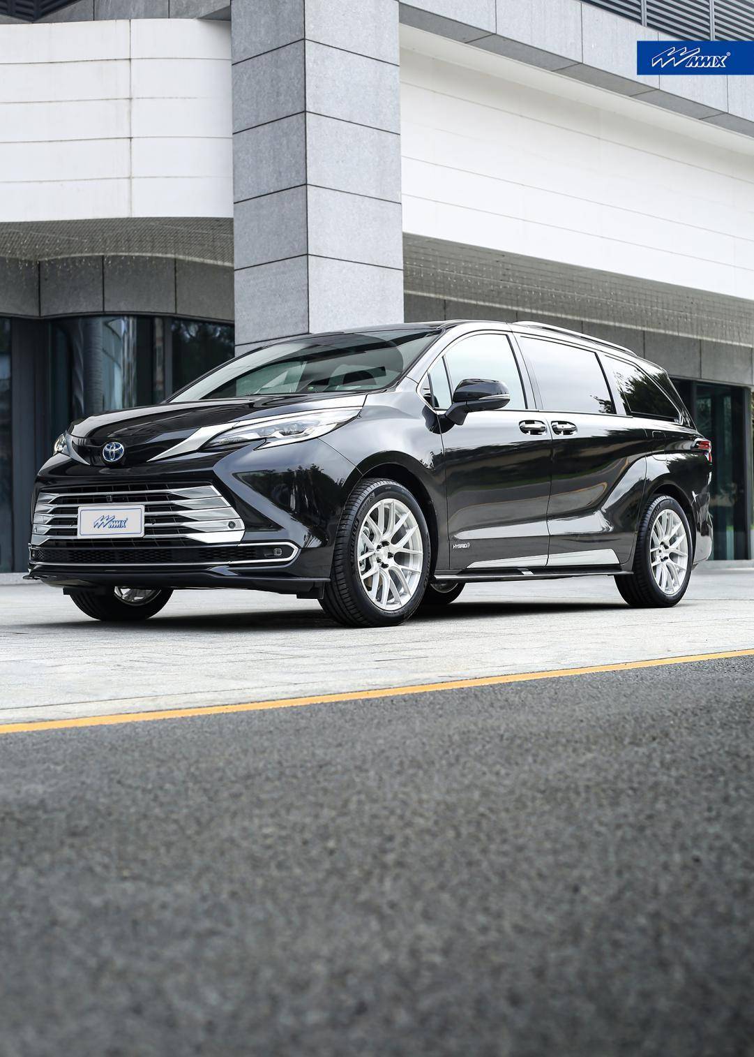 丰田赛那改装MMX MF27轮毂，气场全开_搜狐汽车_搜狐网