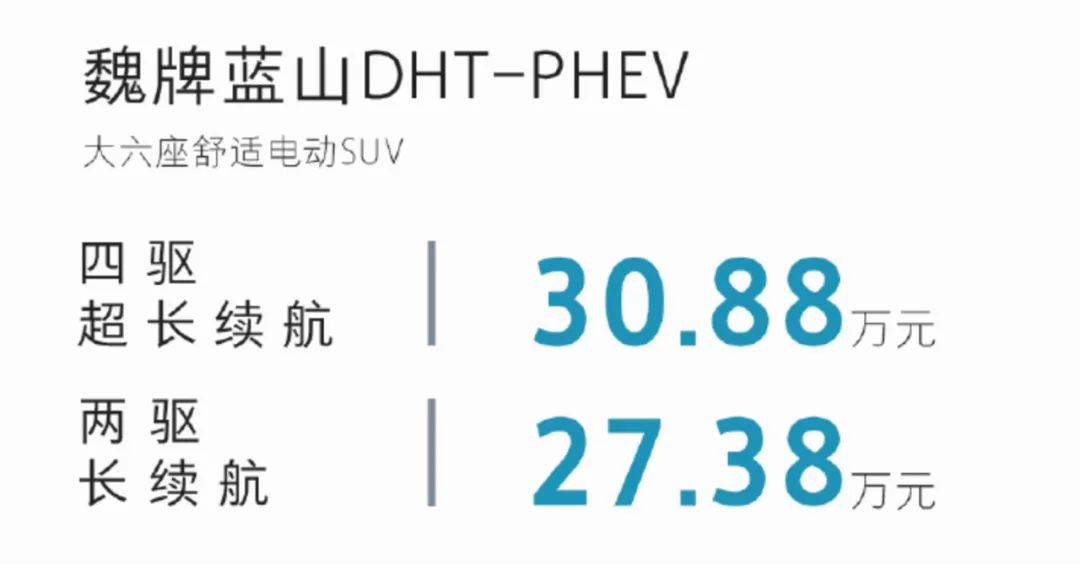 理想L8的劲敌？魏牌蓝山DHT-PHEV上市_搜狐汽车_搜狐网