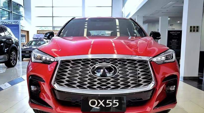 英菲尼迪QX55进口到店，帅气大溜背，搭载2.0T动力，38.98万起_搜狐汽车_搜狐网