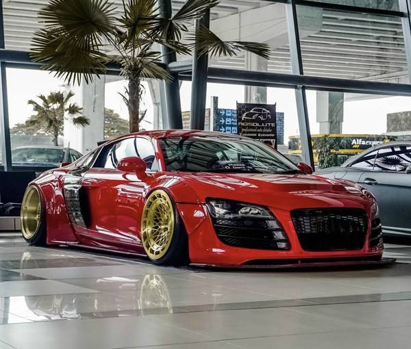 #突破极限#奥迪R8改装AIRBFT空气悬挂案例_搜狐汽车_搜狐网