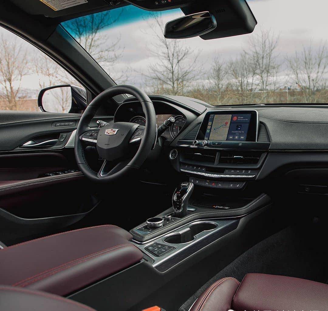 凯迪拉克CT4-V实拍，搭载2.7T发动机，最大输出325马力_搜狐汽车_搜狐网