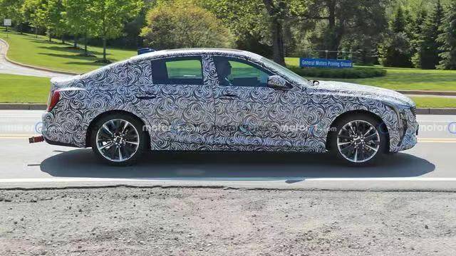 凯迪拉克新CT5谍照曝光！前脸微调、或配CT6同款33英寸曲面屏_搜狐汽车_搜狐网