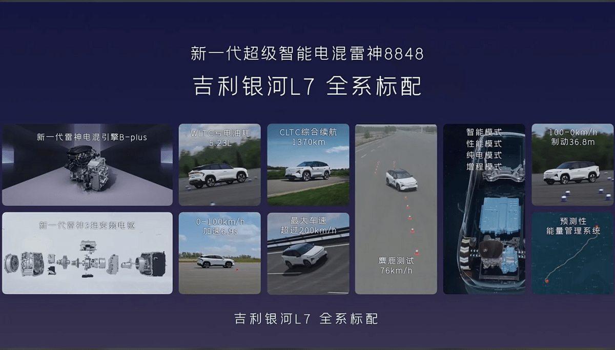 银河L7正式上市，颠覆性的电混SUV居然13.87万起_搜狐汽车_搜狐网