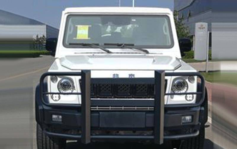 造型酷似奔驰G，搭分时四驱＋后桥差速锁，2021款BJ80曝光！_搜狐汽车_搜狐网