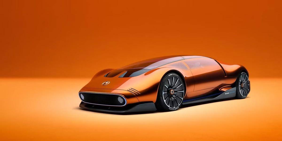 带有鸥翼门的梅赛德斯-奔驰 Vision 1-11 概念车_搜狐汽车_搜狐网