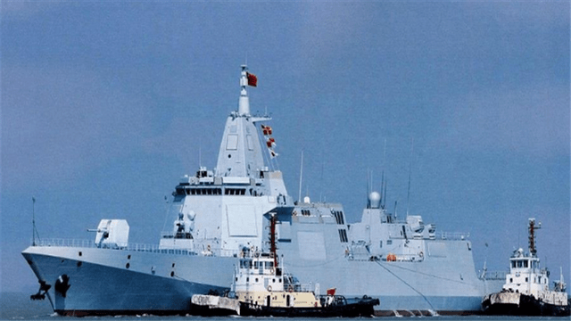 中国054B下水，装备高超导弹，战力反超美国，055“血统”瞩目_护卫舰_发射_技术