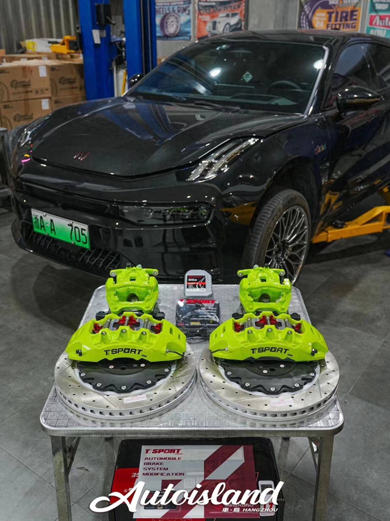 新品案例 | 极氪001升级TTSPORT EB8八活塞刹车套件_搜狐汽车_搜狐网