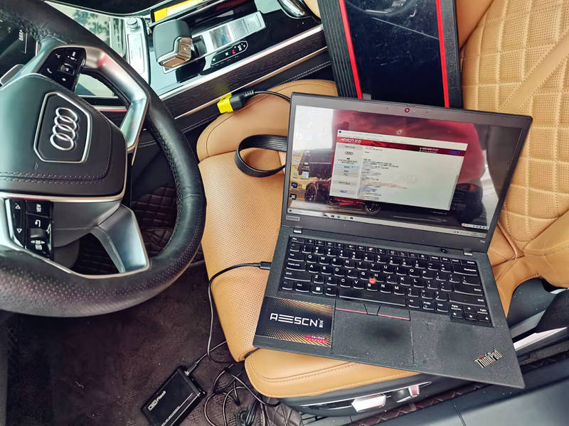 奥迪A8L 50TFSI艾森刷ECU特调动力：驾控反超55TFSI加速迅猛动力强劲！_搜狐汽车_搜狐网