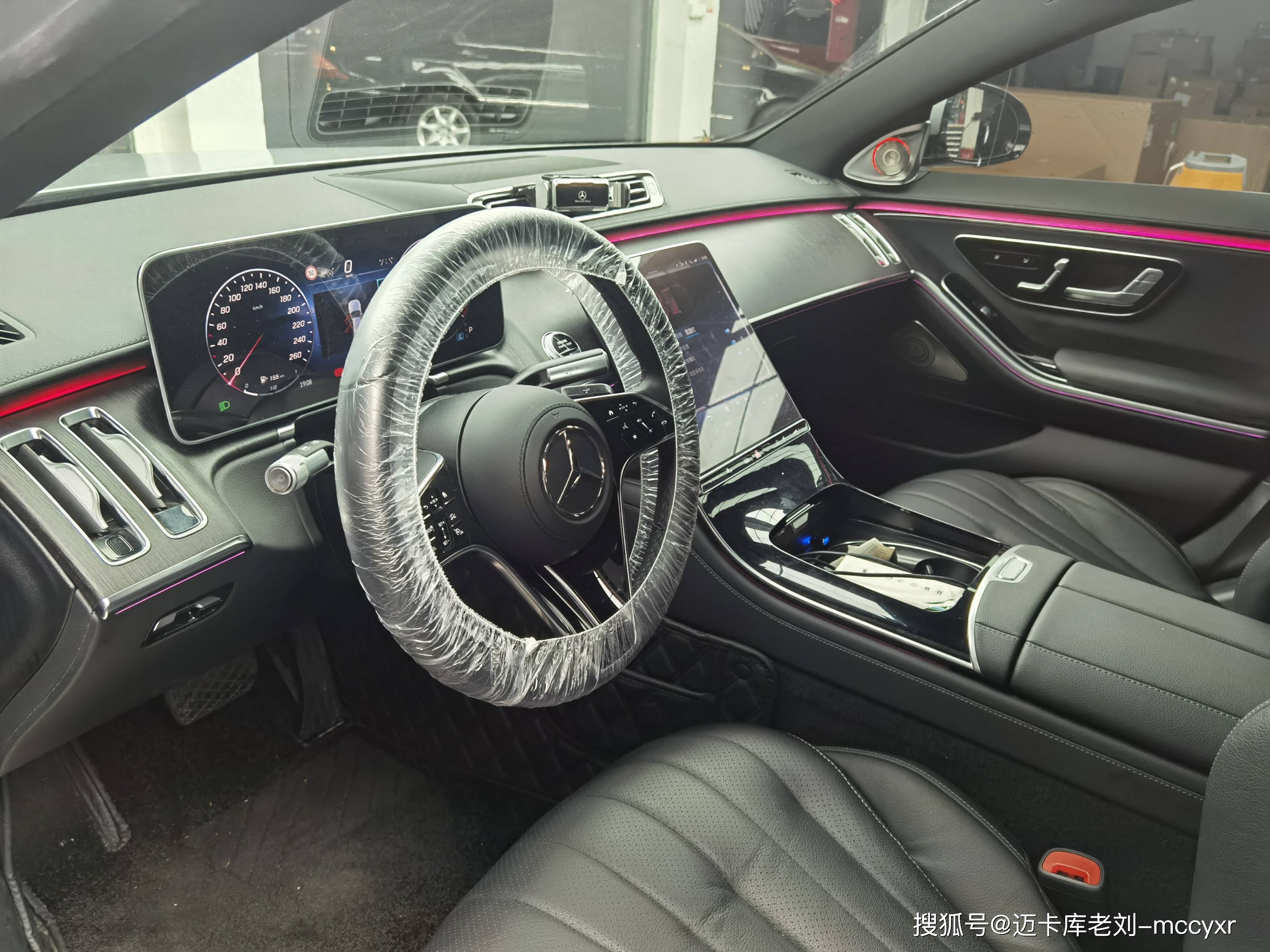 22款奔驰S400L的自我提升，改360全景、柏林之声、主动氛围灯等_搜狐汽车_搜狐网