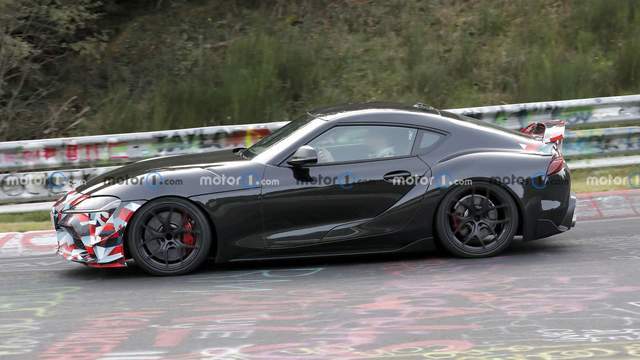 或将搭载宝马S58发动机 丰田2025款Supra GRMN谍照首曝_搜狐汽车_搜狐网