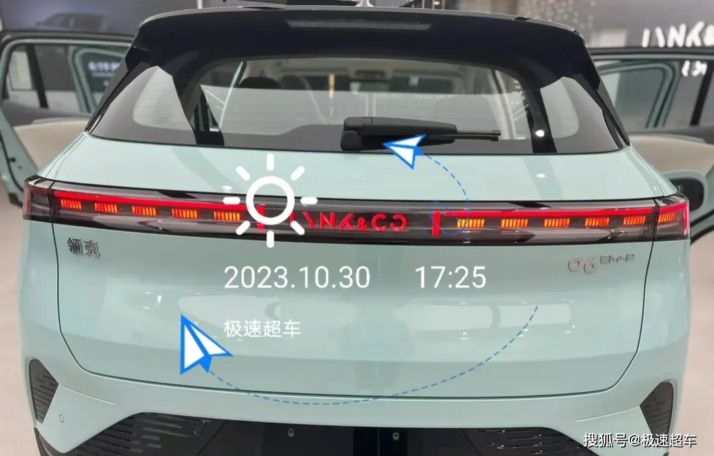 领克06 EMP登场，外观变化明显，都市运动SUV，新造型真帅气！_搜狐汽车_搜狐网