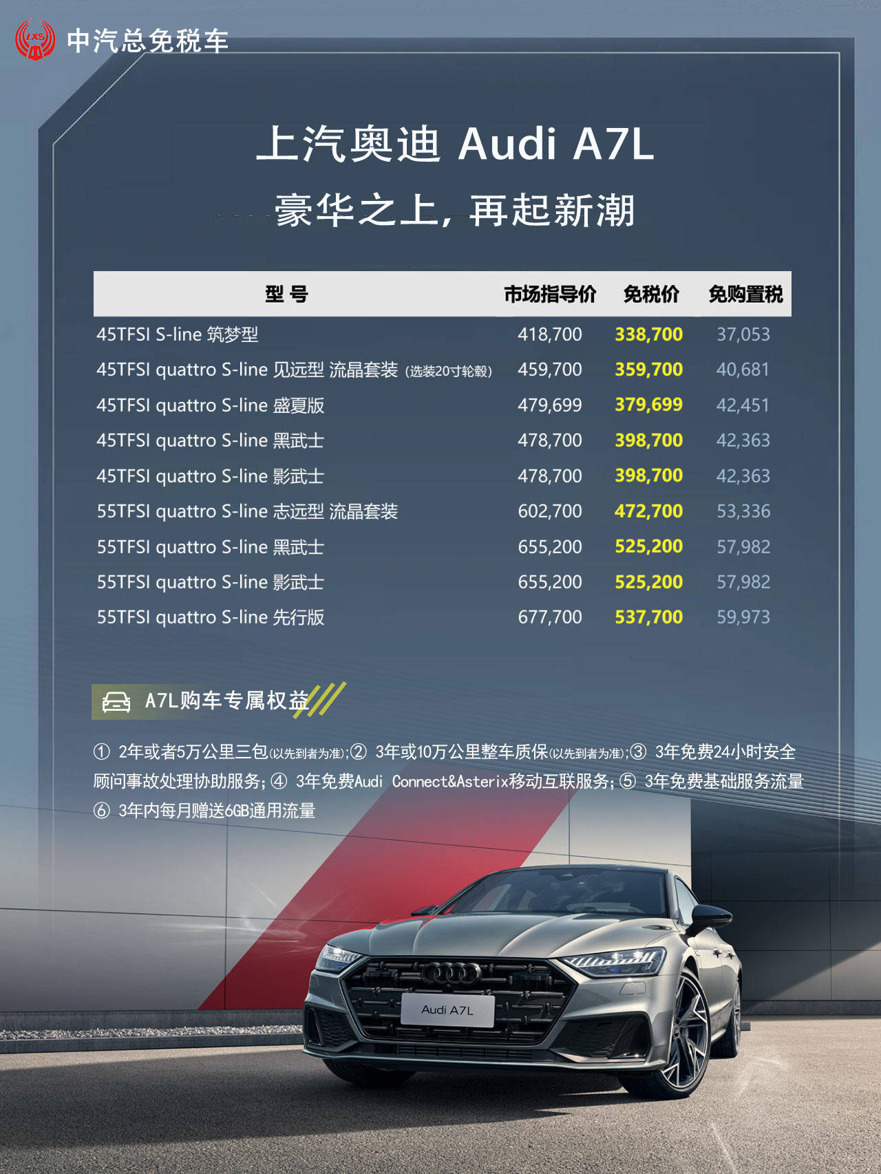 上汽奥迪2024款Q6全新上市，全系车型最新留学生免税价格已发布_搜狐汽车_搜狐网