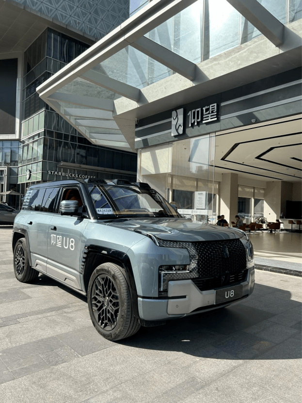 全国首台仰望U8试驾车今天在雨花上牌！_搜狐汽车_搜狐网