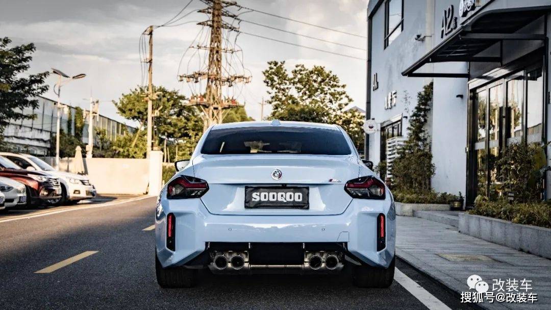 都说宝马M2 G87的颜值不够？那就换个外观套件来拯救吧_搜狐汽车_搜狐网