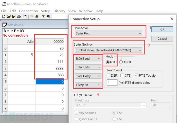 Modbus PLC攻击分析：Python和Mbtget读写PLC_读取
