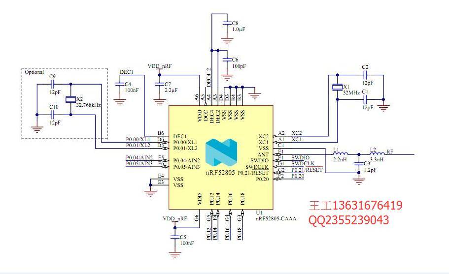 NRF52840/NRF52832/NRF52810/52805内核性能对比_dBm
