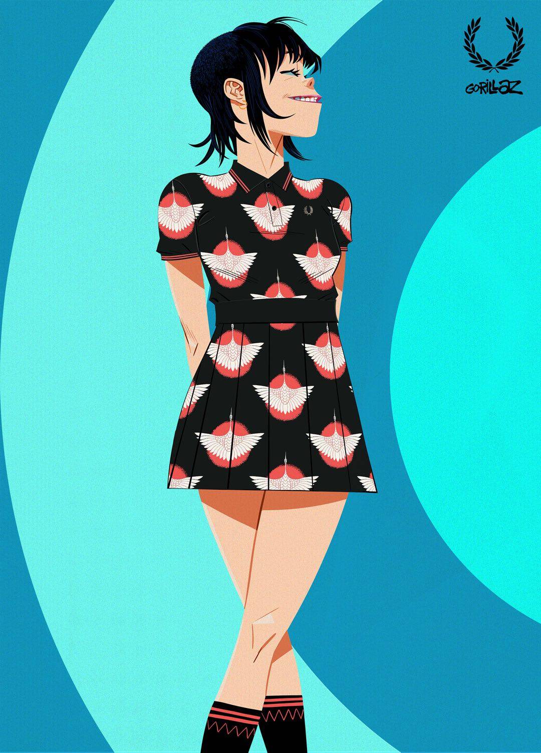 Fred Perry x Gorillaz 梦幻联动 全新联名系列520发布！_设计