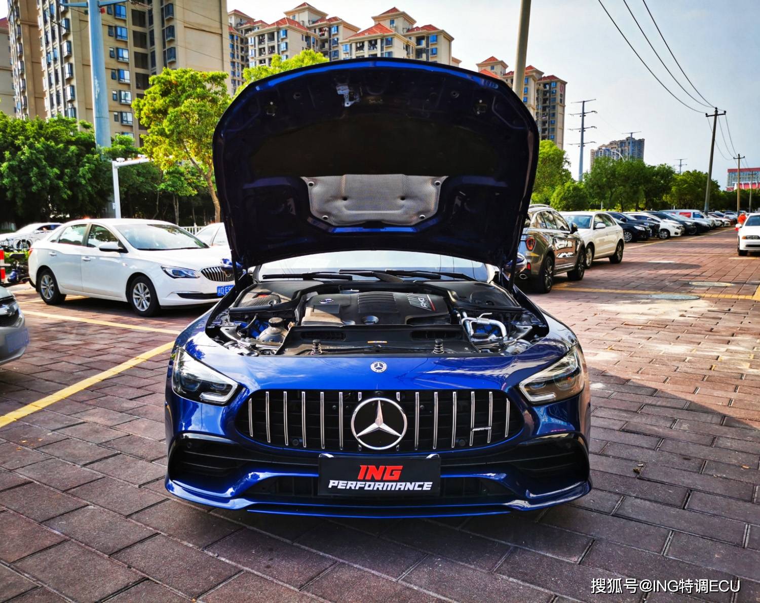 19款奔驰AMG GT50 3.0T刷ecu，ING PERFORMANCE特调动力反超高功GT53_搜狐汽车_搜狐网