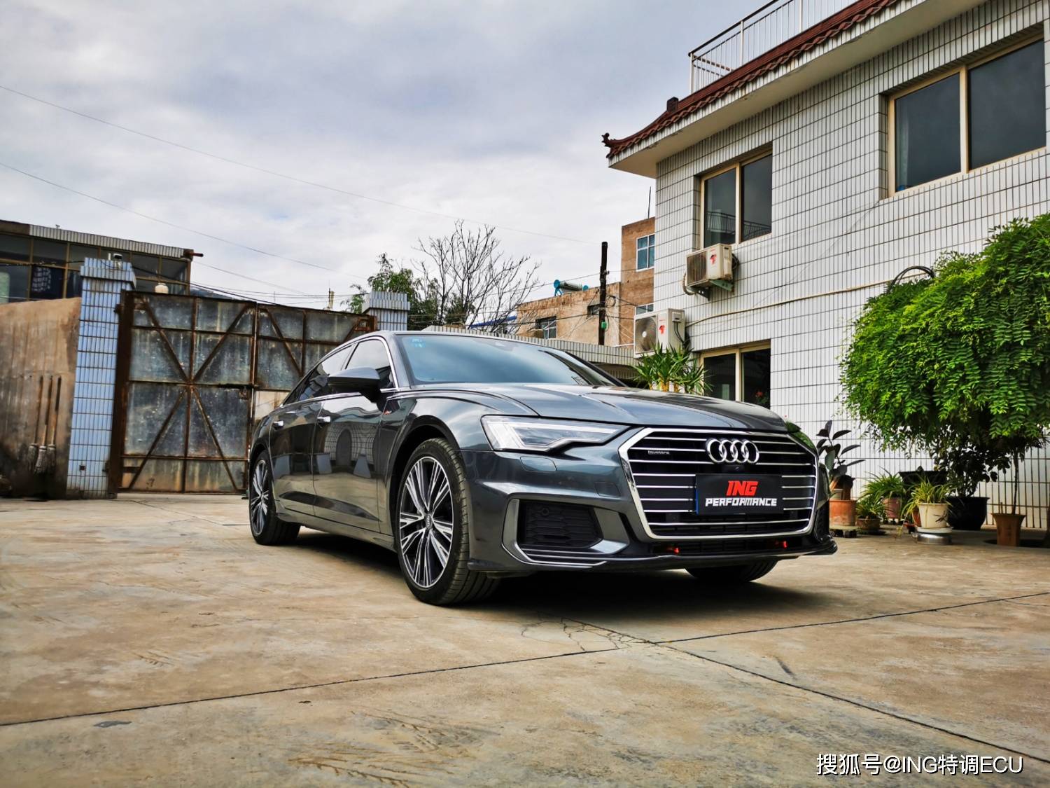 20款奥迪A6L 3.0t刷ecu升级ING PERFORMANCE特调，一阶爆发415匹马力_搜狐汽车_搜狐网