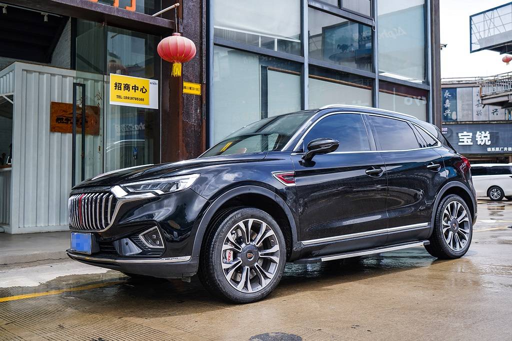 红旗HS5前轮改装TEI Racing竞技版高性能S60六活塞卡钳刹车套装_搜狐汽车_搜狐网