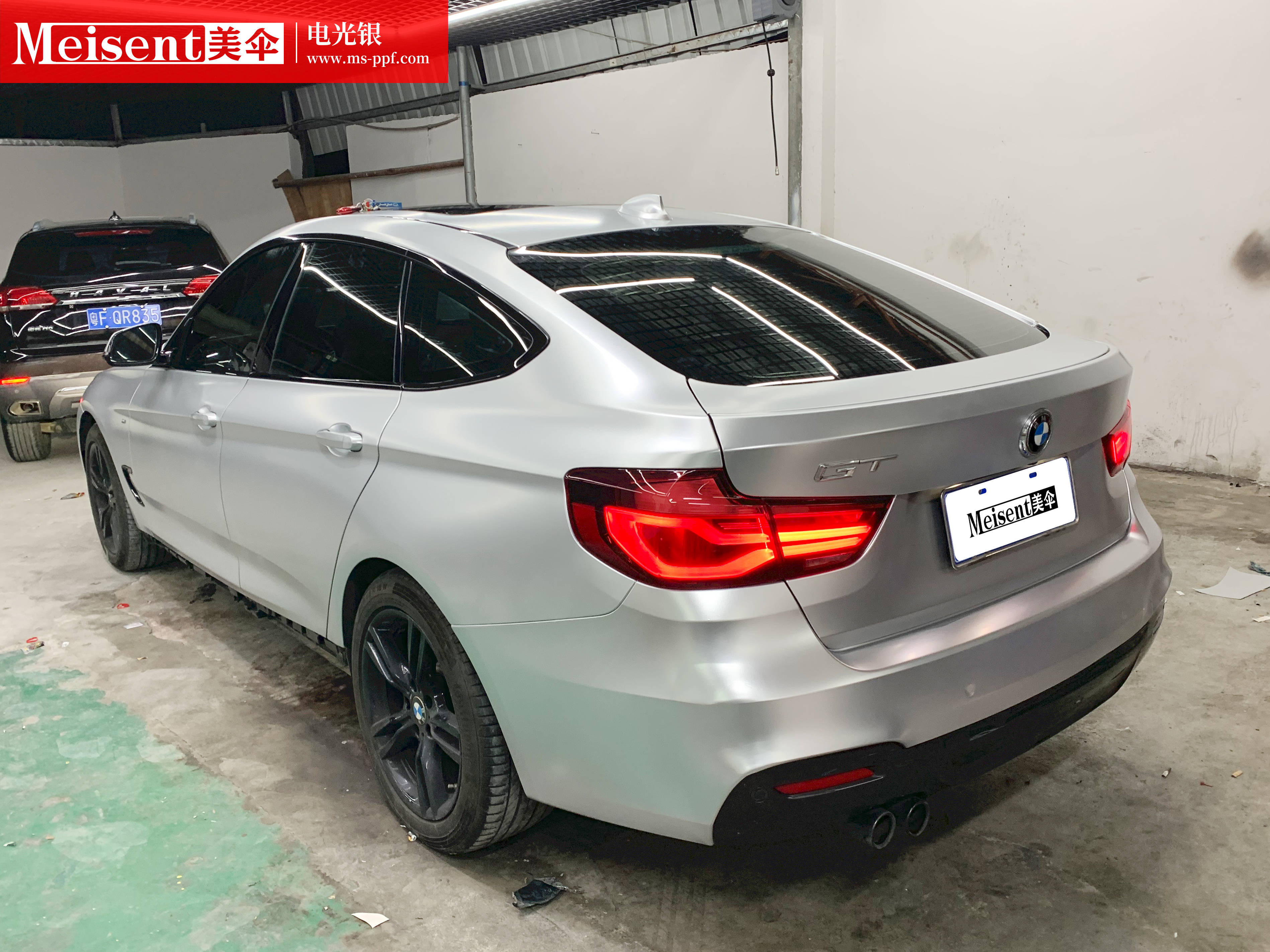 美国Meisent美伞改色膜 电光银--宝马GT_搜狐汽车_搜狐网