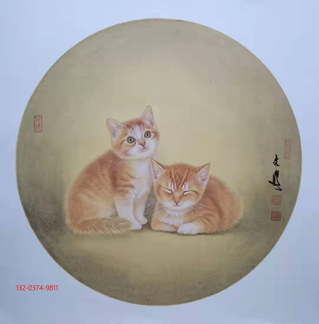 画家王文波国画猫作品集-搜狐大视野-搜狐新闻