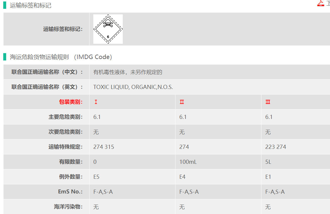UN2810顺丁烯二酸二烯丙酯海运出口要求_危险品_上海港_酸酐