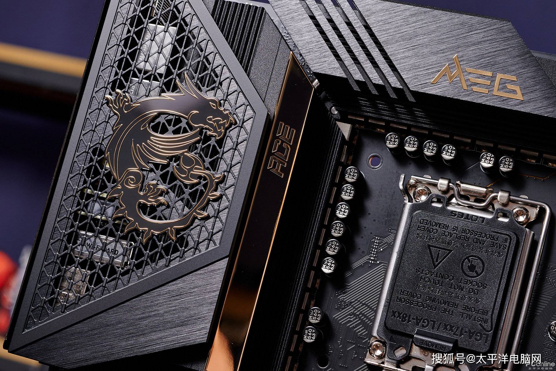 这是一块低调的战神主板，微星Z690 ACE图赏-搜狐大视野-搜狐新闻