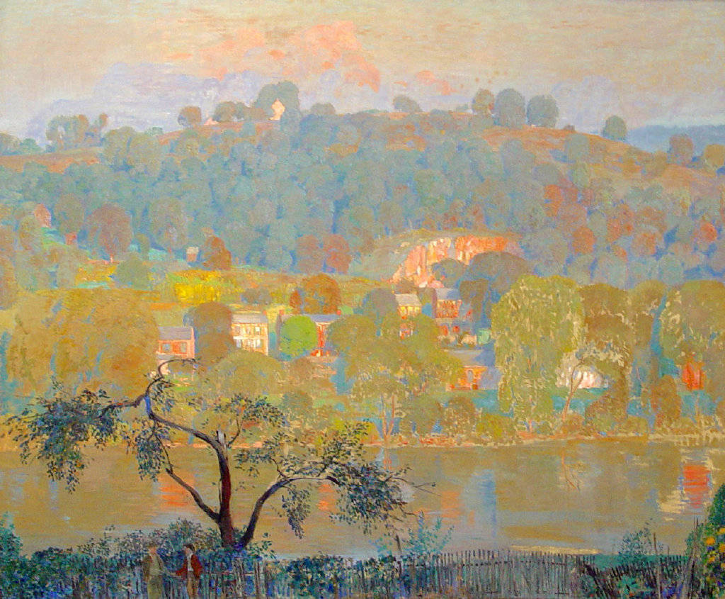 美国印象派画家 Daniel Garber 作品欣赏-搜狐大视野-搜狐新闻
