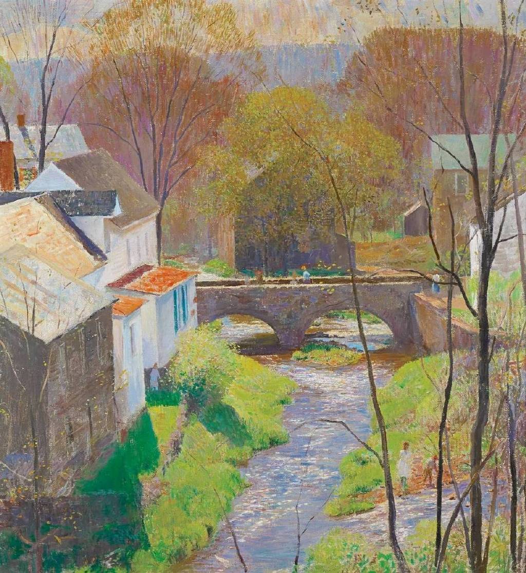 美国印象派画家 Daniel Garber 作品欣赏-搜狐大视野-搜狐新闻