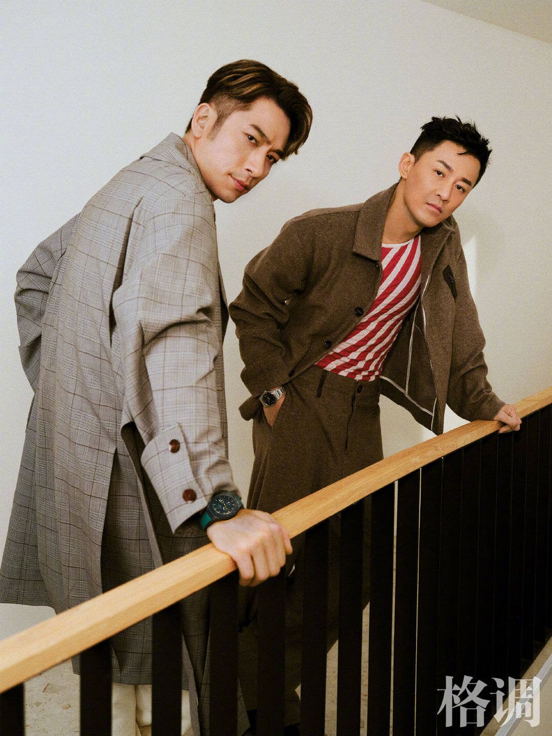 林峯吴卓羲“双龙”合体拍大片 岁月沉淀后更帅气-搜狐大视野-搜狐新闻