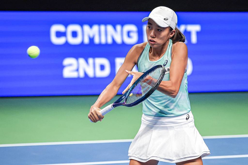 2022年WTA塔林公开赛女单第2轮：张帅0-2维基奇-搜狐大视野-搜狐新闻