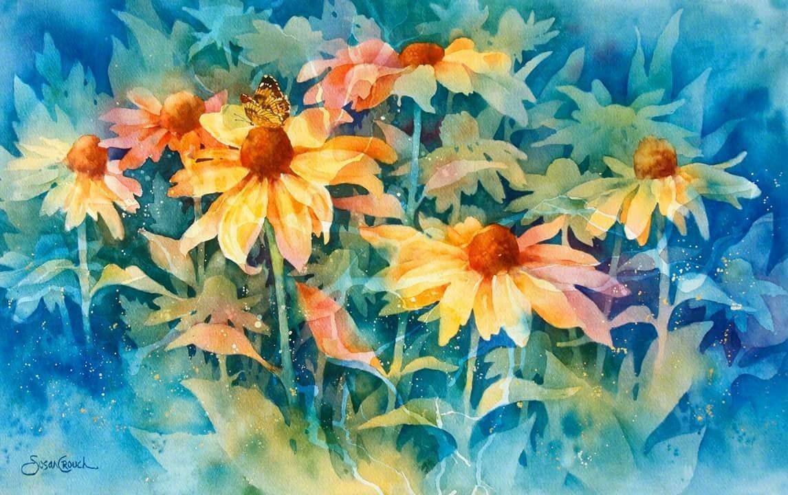 水彩画家 Susan Crouch 绘画作品-搜狐大视野-搜狐新闻