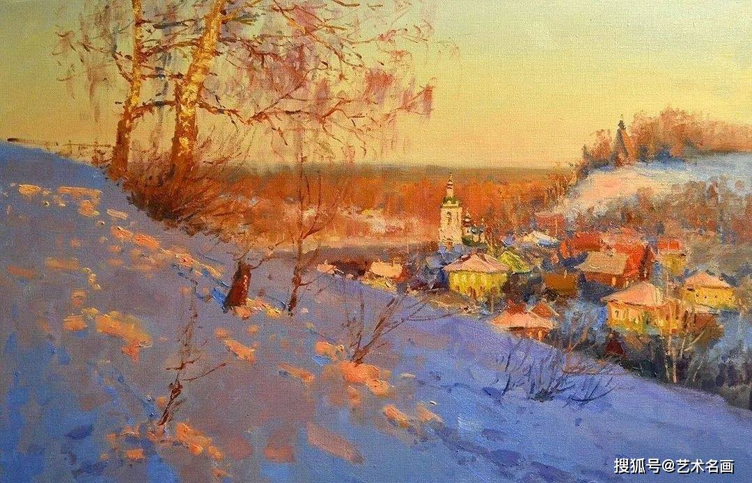 仙境般曼妙｜俄罗斯画家Vagin Evgeny风景油画-搜狐大视野-搜狐新闻