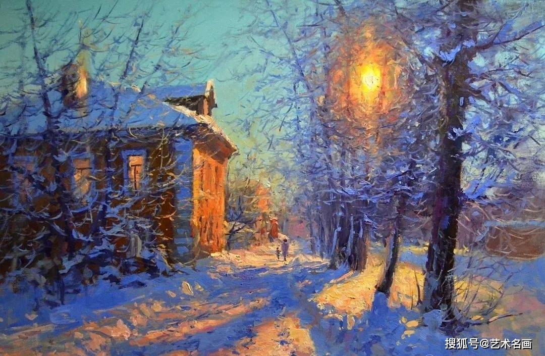 仙境般曼妙｜俄罗斯画家Vagin Evgeny风景油画-搜狐大视野-搜狐新闻